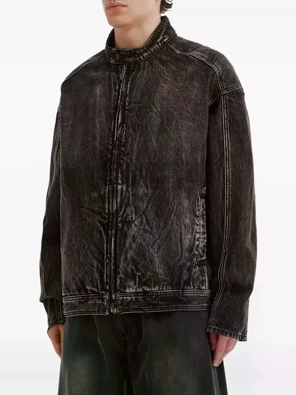Izzue Acid-wash Denim Jacket