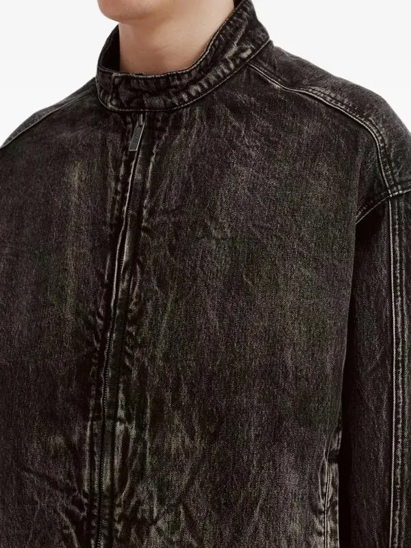 Izzue Acid-wash Denim Jacket