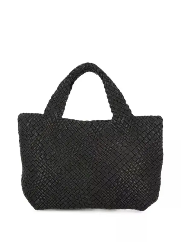 VISONA` Esmeralda Woven-design Shoulder-strap Tote Bag