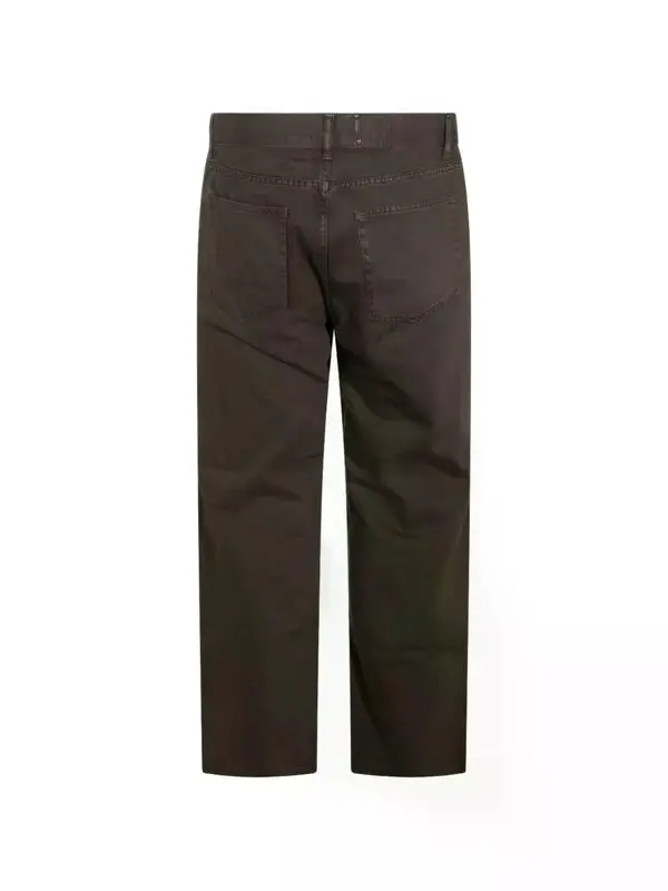 Nn07 Straight-leg Jeans In Dark Cotton - Brown