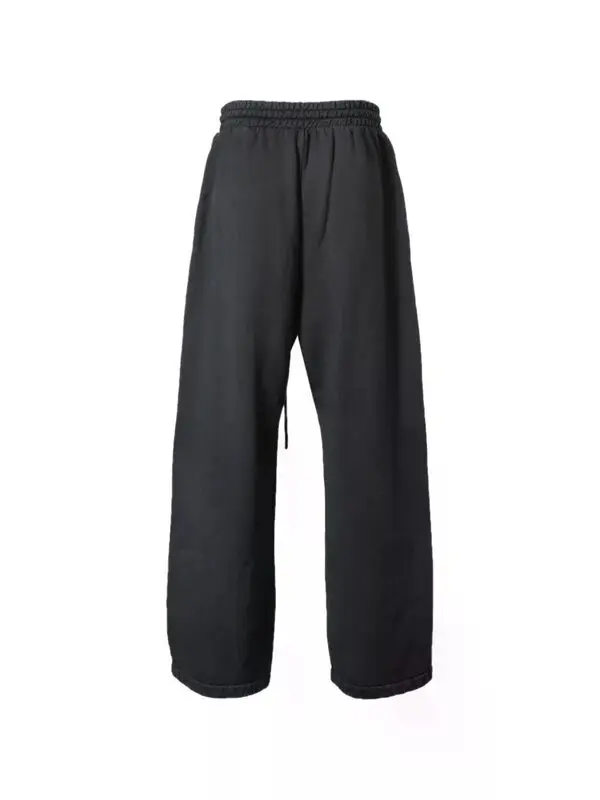 Fear Of God Wide-leg Drawstring Track Pants - Black