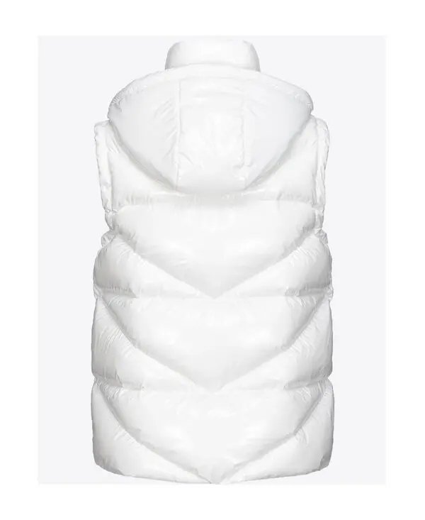 Pinko Padded Detachable-hood Waistcoat