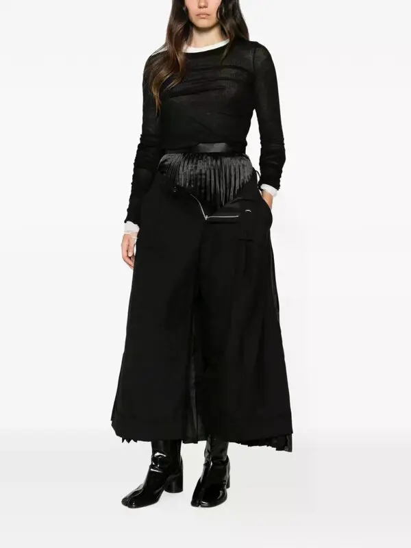 Junya Watanabe Pleated Layered Trousers