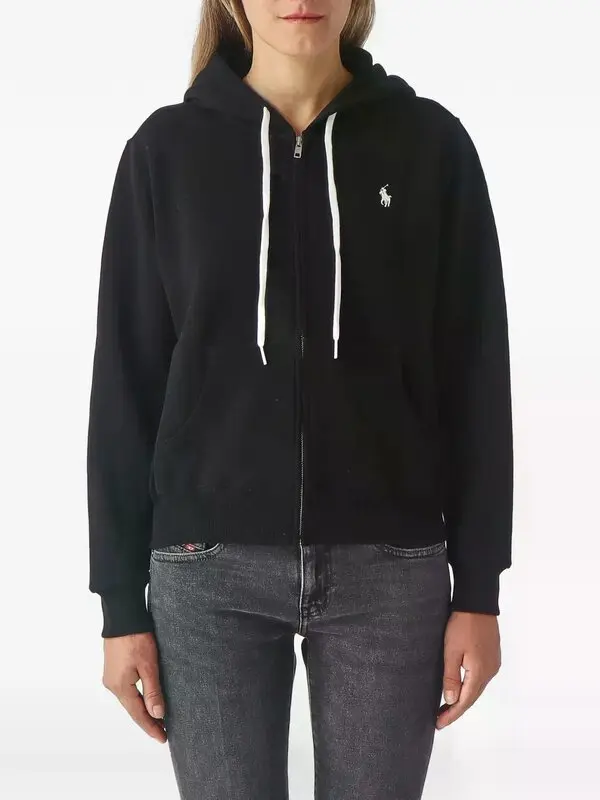 Polo Ralph Lauren Full-zip Fleece Hoodie - Black