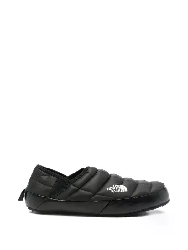 The North Face Thermoball Traction Quilted Logo-print Sneakers - Black