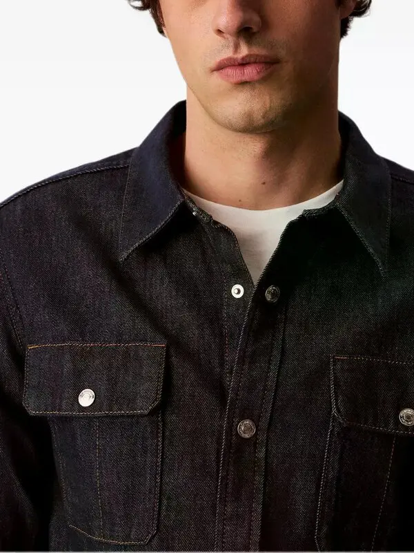 Calvin Klein Western Chest-pockets Button-fastening Shirt