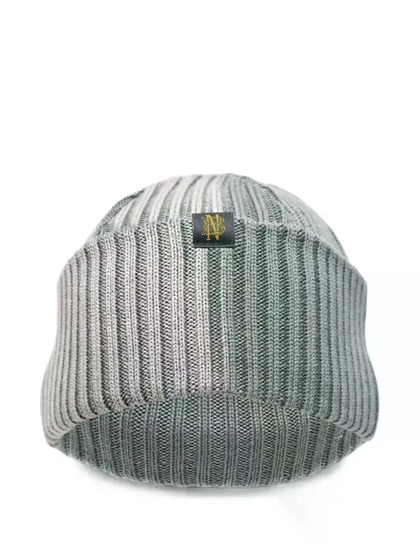 Comme Des Garçons Ribbed-knit Beanie Hat