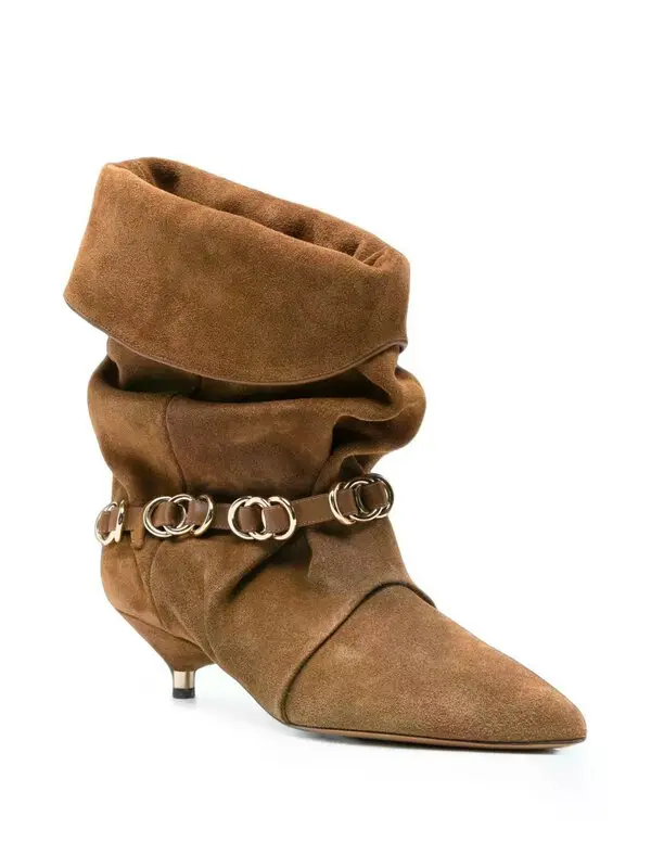 Isabel Marant Étoile Edrik Ring-detail Ankle Boots