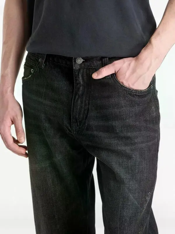 Guess Washed Distressed-effect Jeans