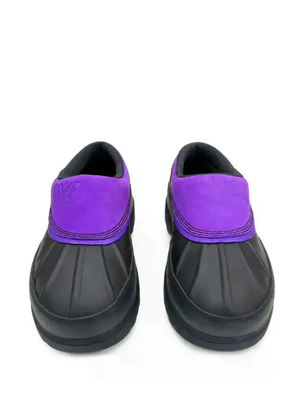 Needles Panelled Slip-on Boots - Black