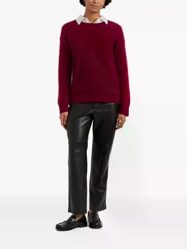 Chinti & Parker Brushed-finish Crew-neck Sweater