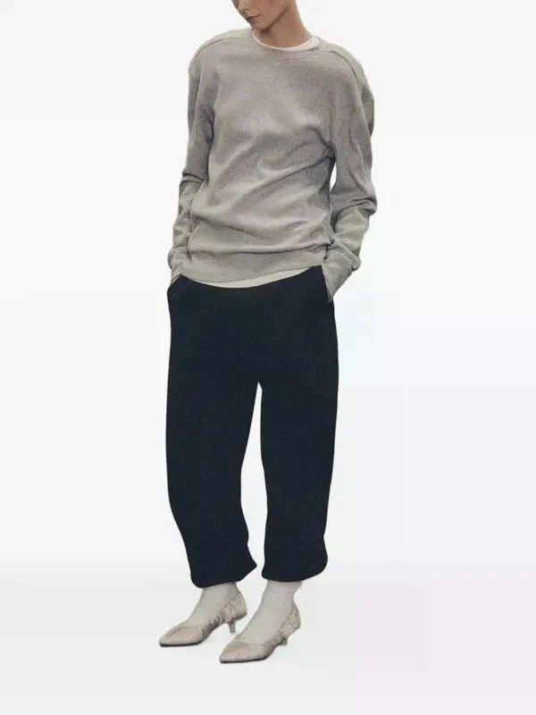 ENTIRE STUDIOS Waffle-knit Long-sleeve T-shirt