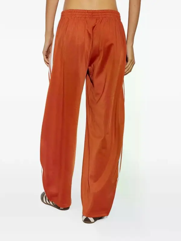 Adidas Logo-embroidered Side-stripe Track Pants