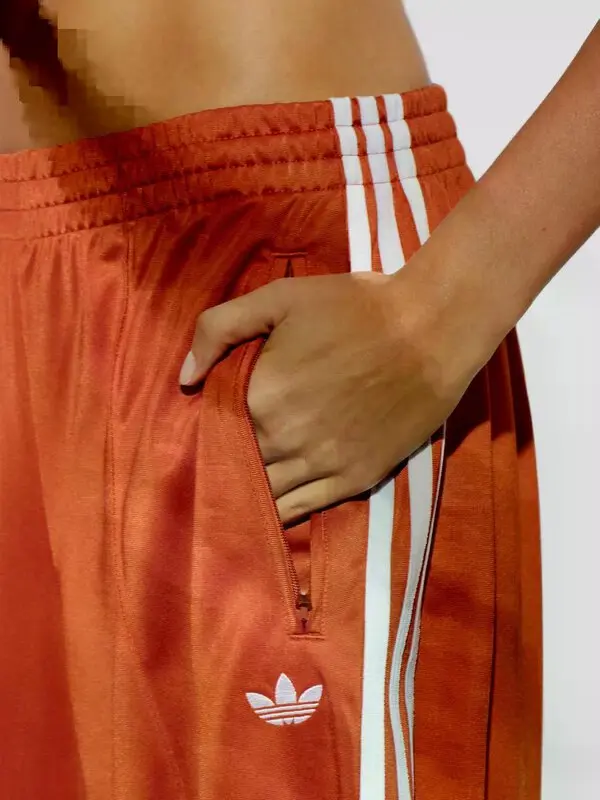 Adidas Logo-embroidered Side-stripe Track Pants