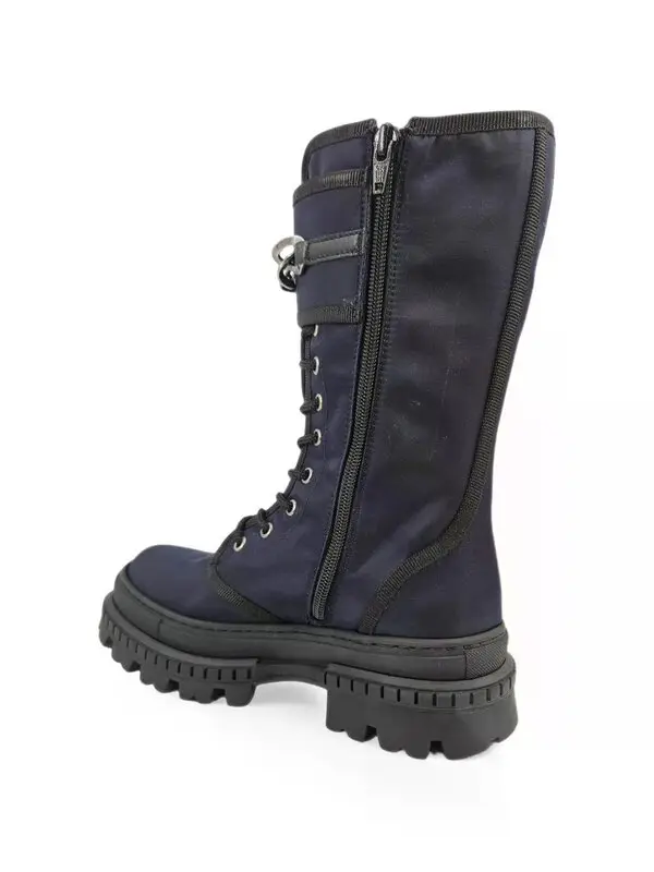 MADISON MAISON Buckled Chain-detail Boots