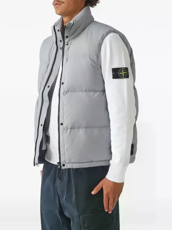 Stone Island Quilted Padded Zip-up Gilet