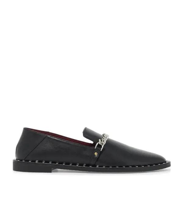 Stella McCartney Falabella Embellished Loafers - Black