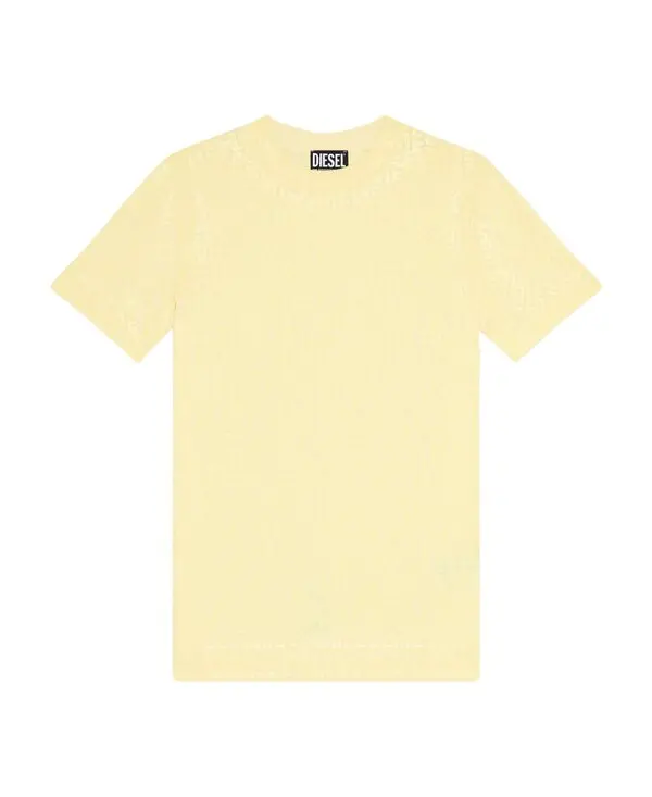 DIESEL® Logo-print Short-sleeve T-shirt - Nude