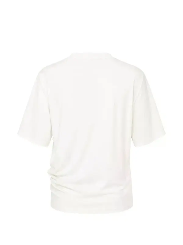 CLUB21 COLLECTION Willa Ruched Mock-neck Top