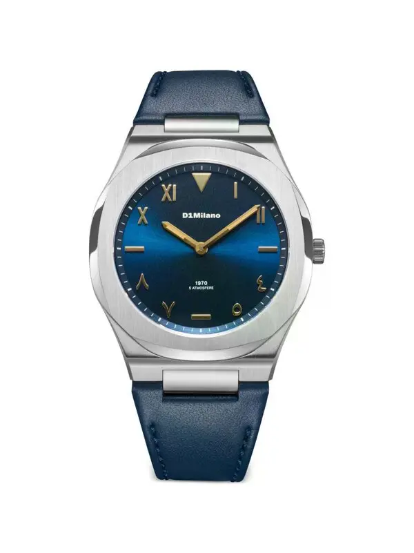 D1 MILANO Oceanline Ultra Thin 39mm Watch - Blue
