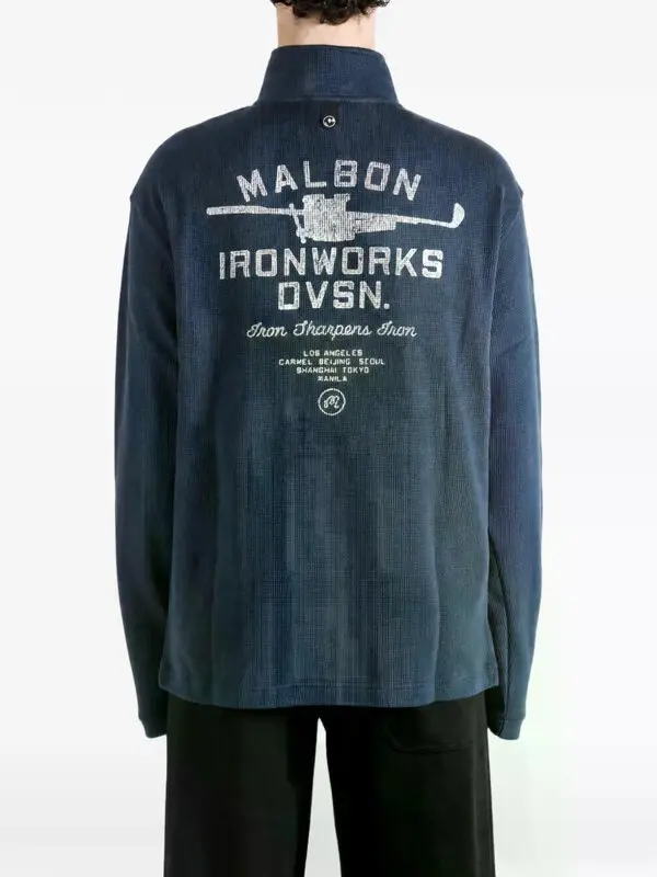 MALBON Flyer Waffle-knit Jacket