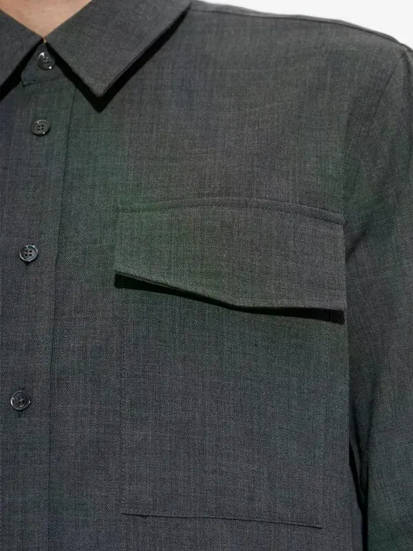AMI Paris Flap-pocket Shirt