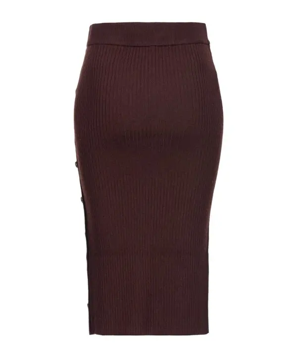 Pinko Rib Knitted Skirt