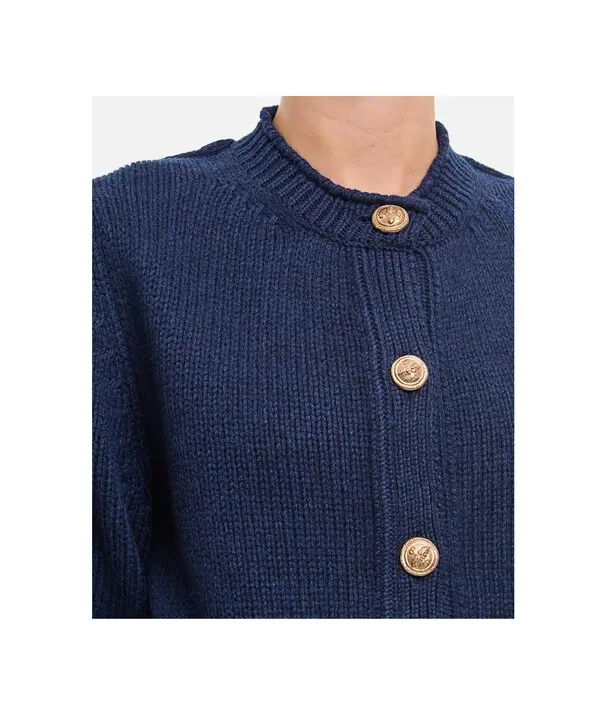 BARRIE Chunky Cashmere Cardigan