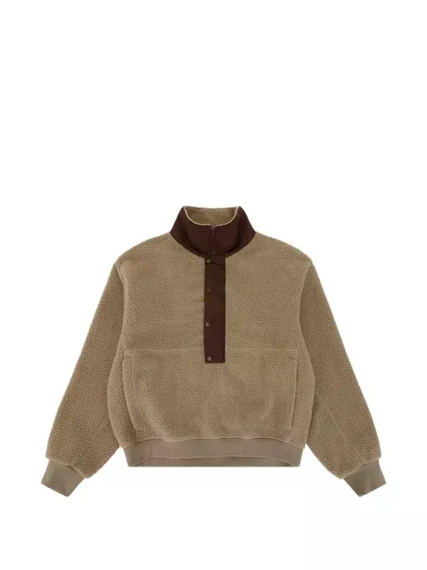 ENTIRE STUDIOS Paneled Fleece Sweatshirt