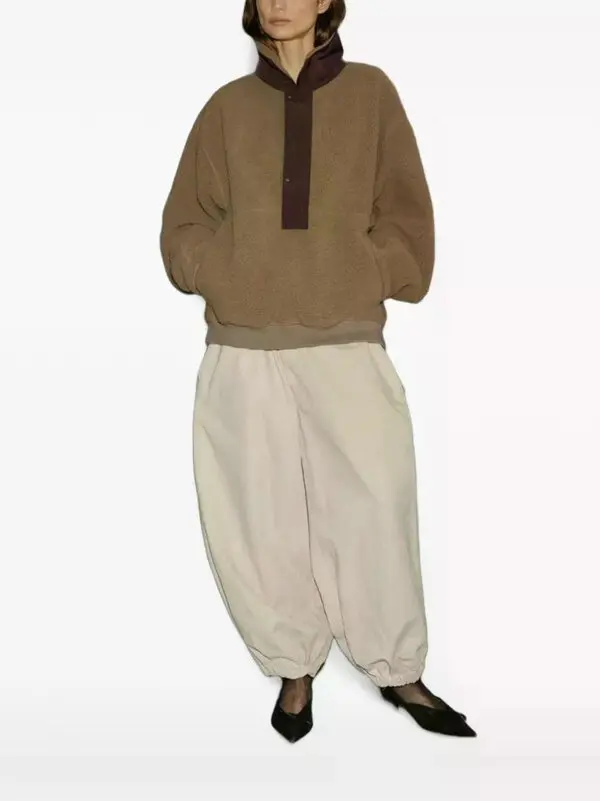 ENTIRE STUDIOS Paneled Fleece Sweatshirt