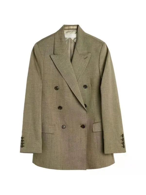 Our Legacy Haul Double-breasted Blazer - Neutrals