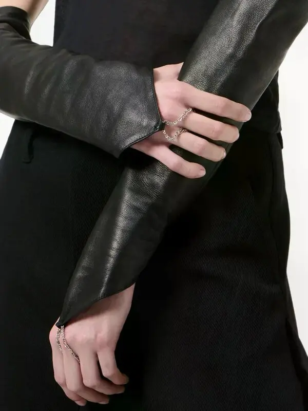Our Legacy Chain-detail Opera Gloves