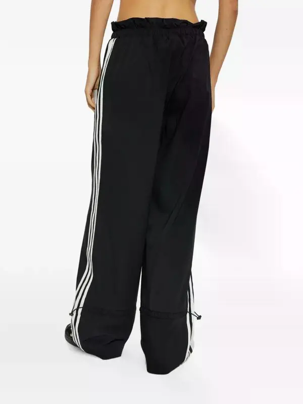 Adidas Logo-embroidered Side-stripe Track Pants