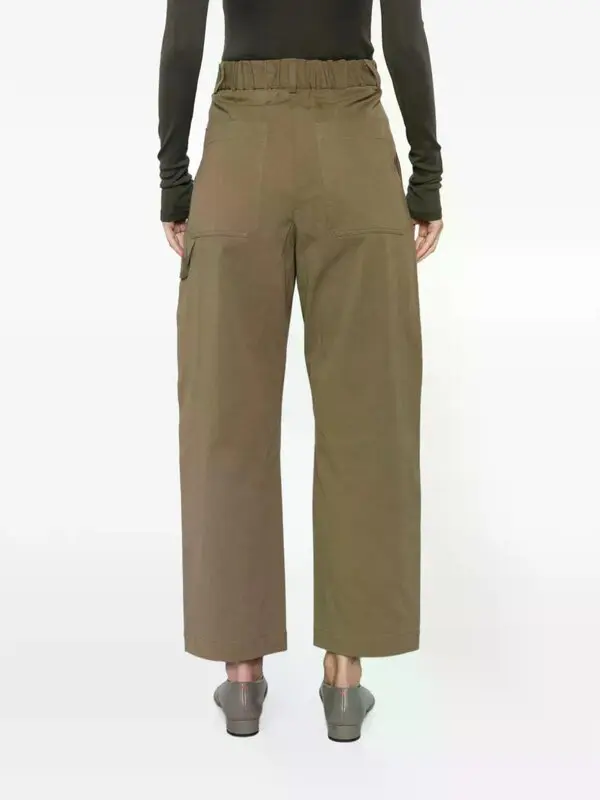 NICHOLSON & NICHOLSON Patch-pocket Tapered Trousers
