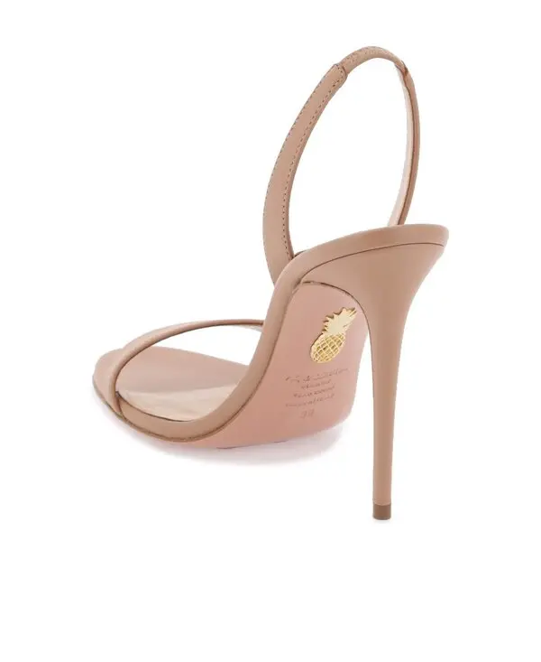 AQUAZZURA So Single Toe Strap Sandals