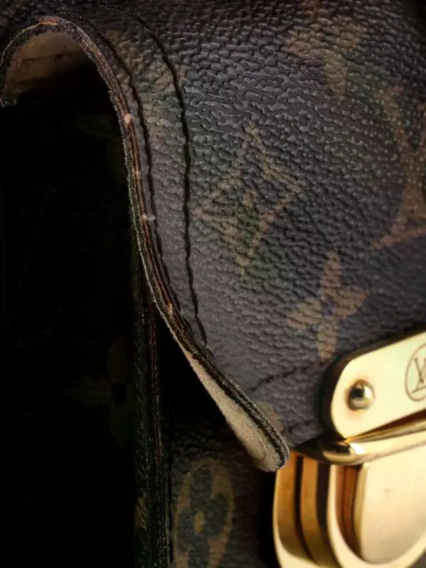 LOUIS VUITTON Manhattan Handbag Monogram Canvas Gm Satchel
