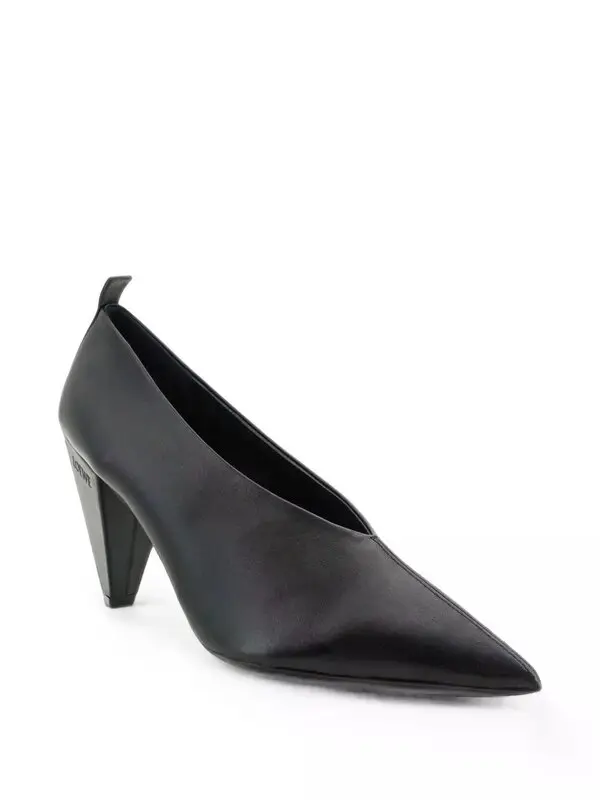 Loewe Origami Cubic Leather Pumps