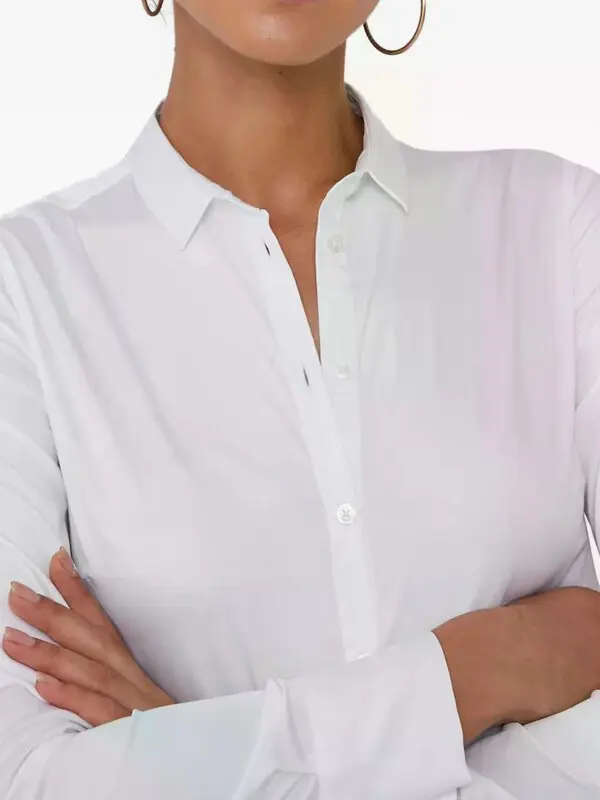 MOS MOSH Classic Collar Button-up Shirt