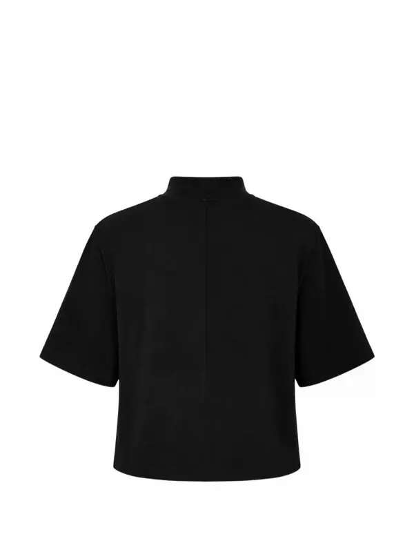 CLUB21 COLLECTION Irene Mock-neck Sweater - Black
