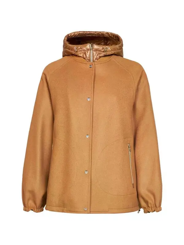 Herno Hooded Raglan-sleeve Jacket - Brown