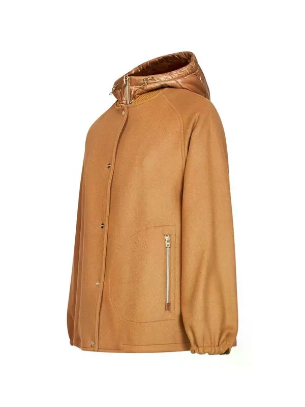 Herno Hooded Raglan-sleeve Jacket