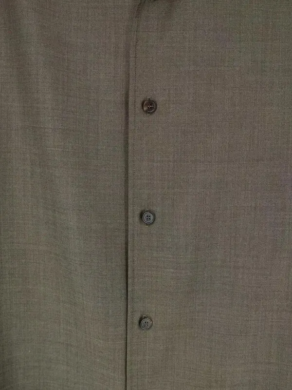 Loro Piana Elyze Bowling-collar Shirt