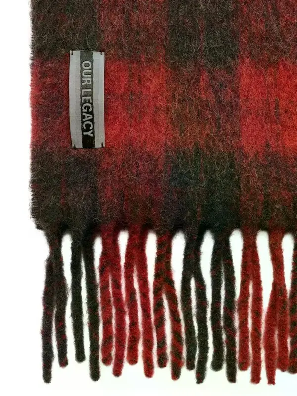 Our Legacy Estate Checked Scarf