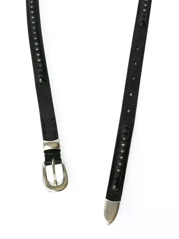 Our Legacy Studded Chain Belt - Black
