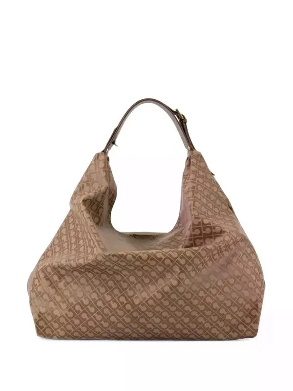 GHERARDINI Amazzonia Monogram Tote Bag - Brown
