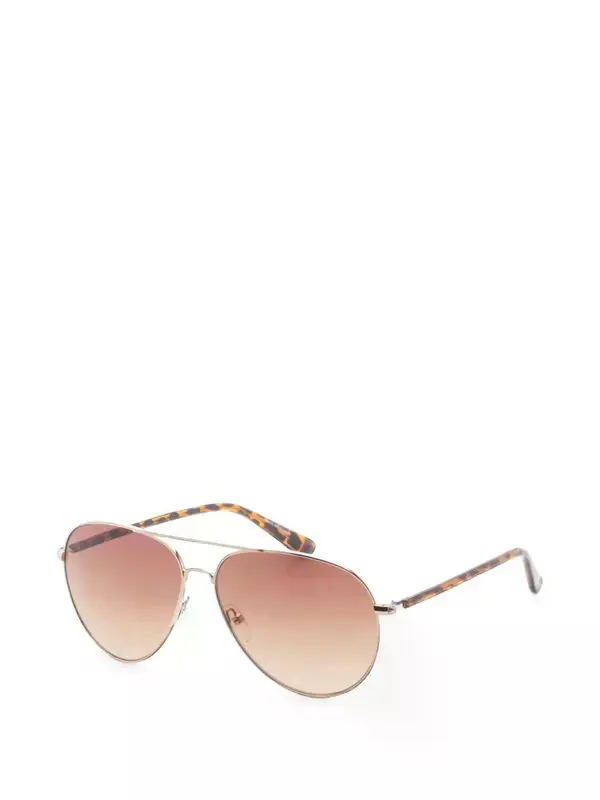 Calvin Klein Pilot-frame Sunglasses - Gold
