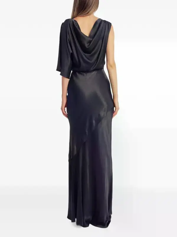 IRINA SCHROTTER Beatrice Asymmetric Maxi Dress
