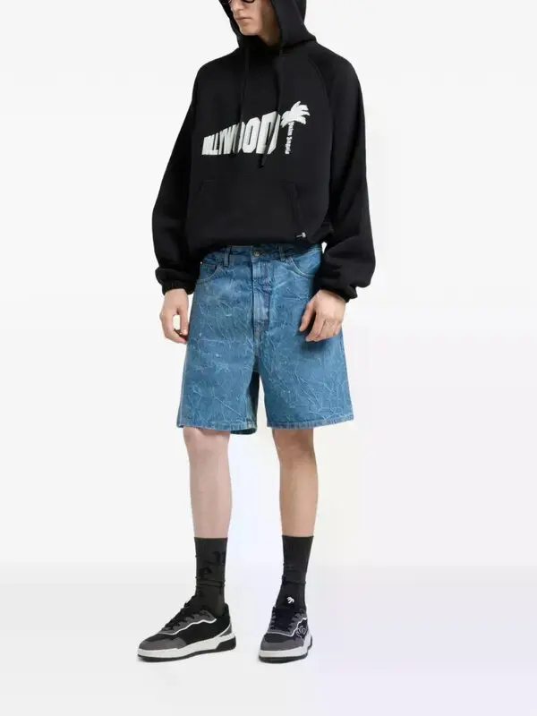 Palm Angels Sunset Blvd Palm Loose Hoodie