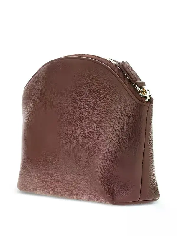 Emporio Armani Grained Leather Pouch - Red