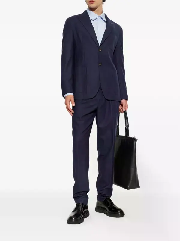 Eleventy Wool Suit - Blue